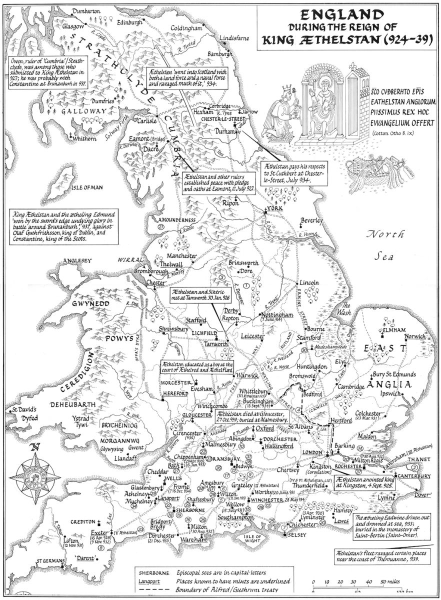 Maps of Anglo-Saxon England | Kemble
