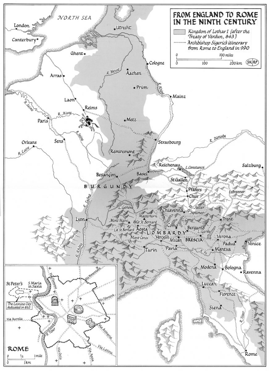 Maps of Anglo-Saxon England | Kemble